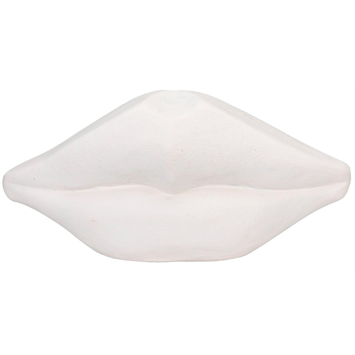 Lips, White Fiber Cement