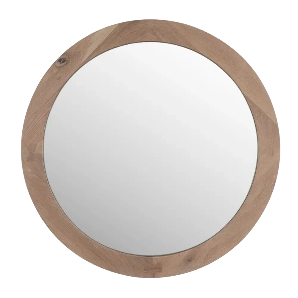 Luke Mirror, Ro, Medium, Chai - 36X0.75X36