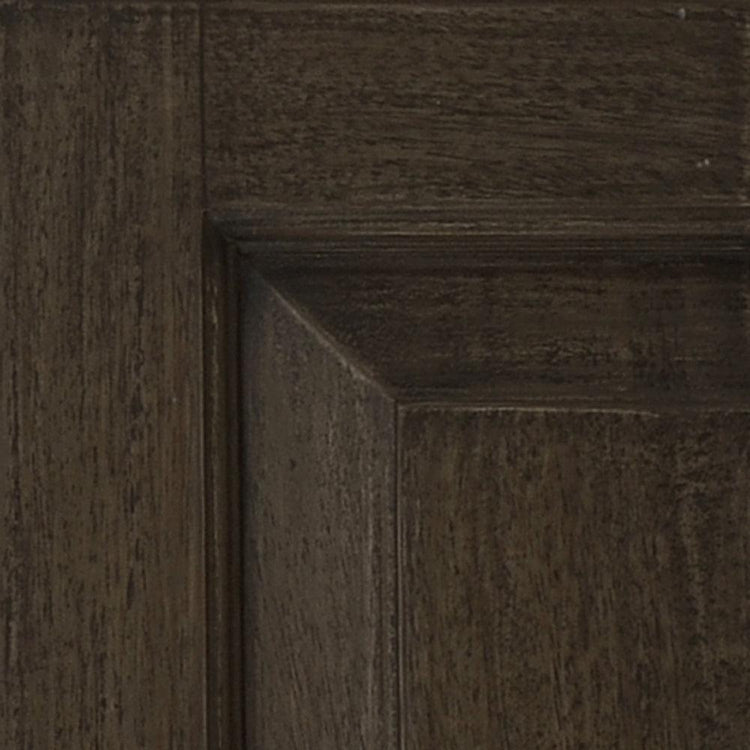 Bramble Madrone 12 Door Display Cabinet w/ Glass Shelves