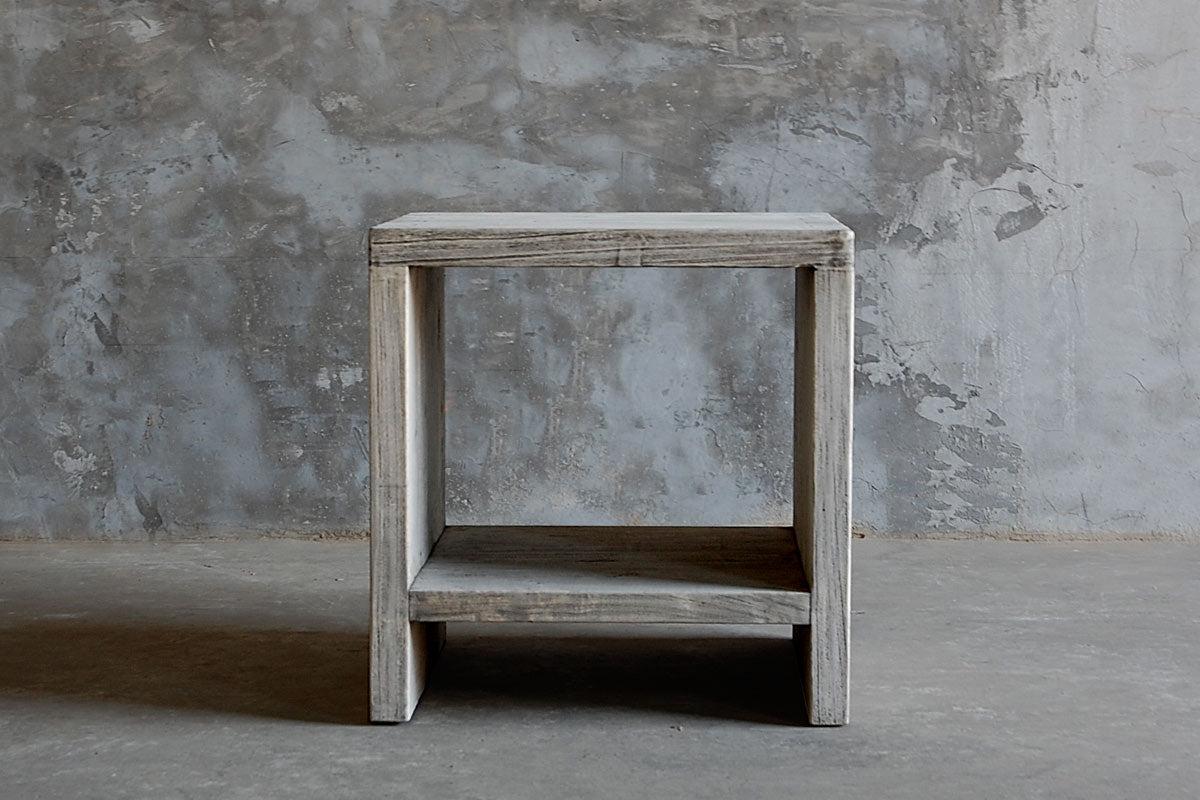 Reclaimed Elm End Table - Blue Hand Home