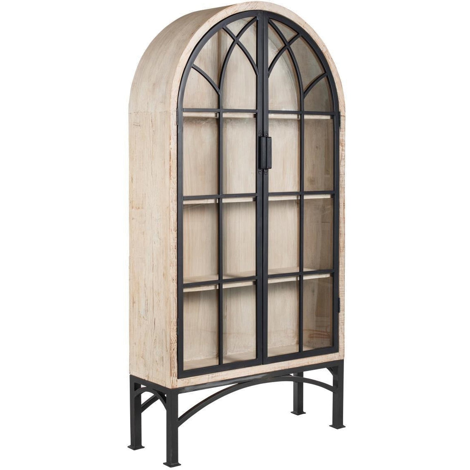 Whitewash display cabinet store