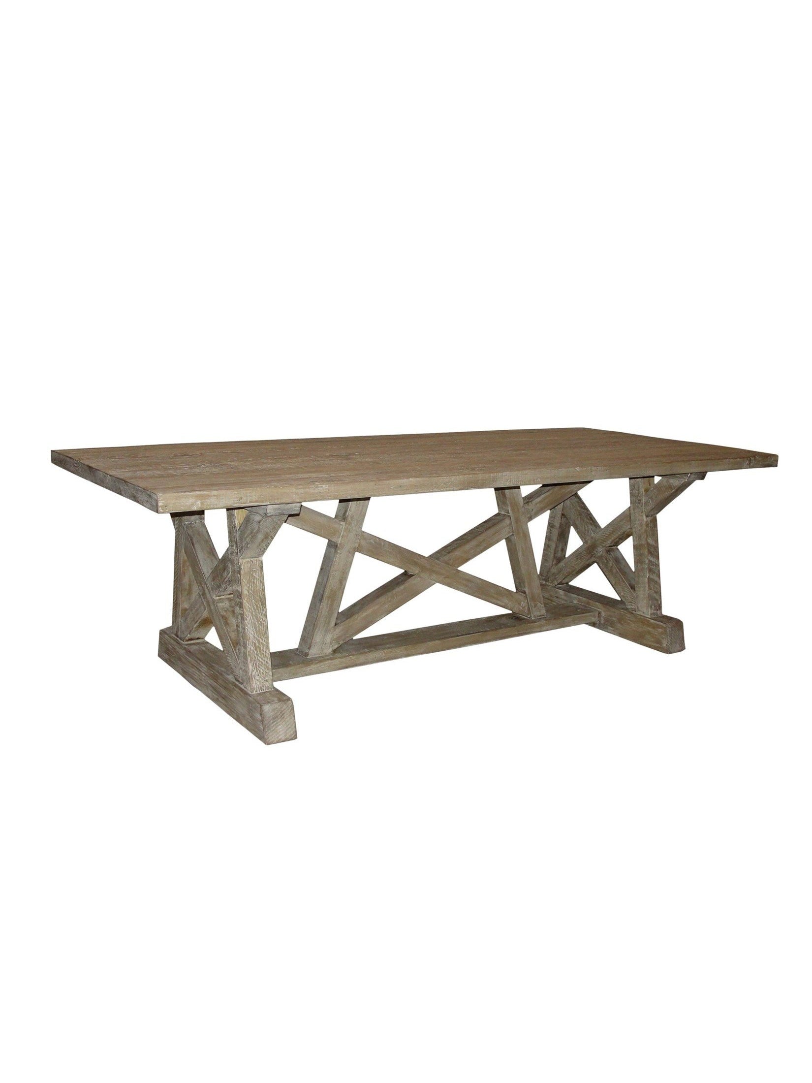 CFC Furniture | Reclaimed Lumber Pentagon Dining Table, 144" - Free ...