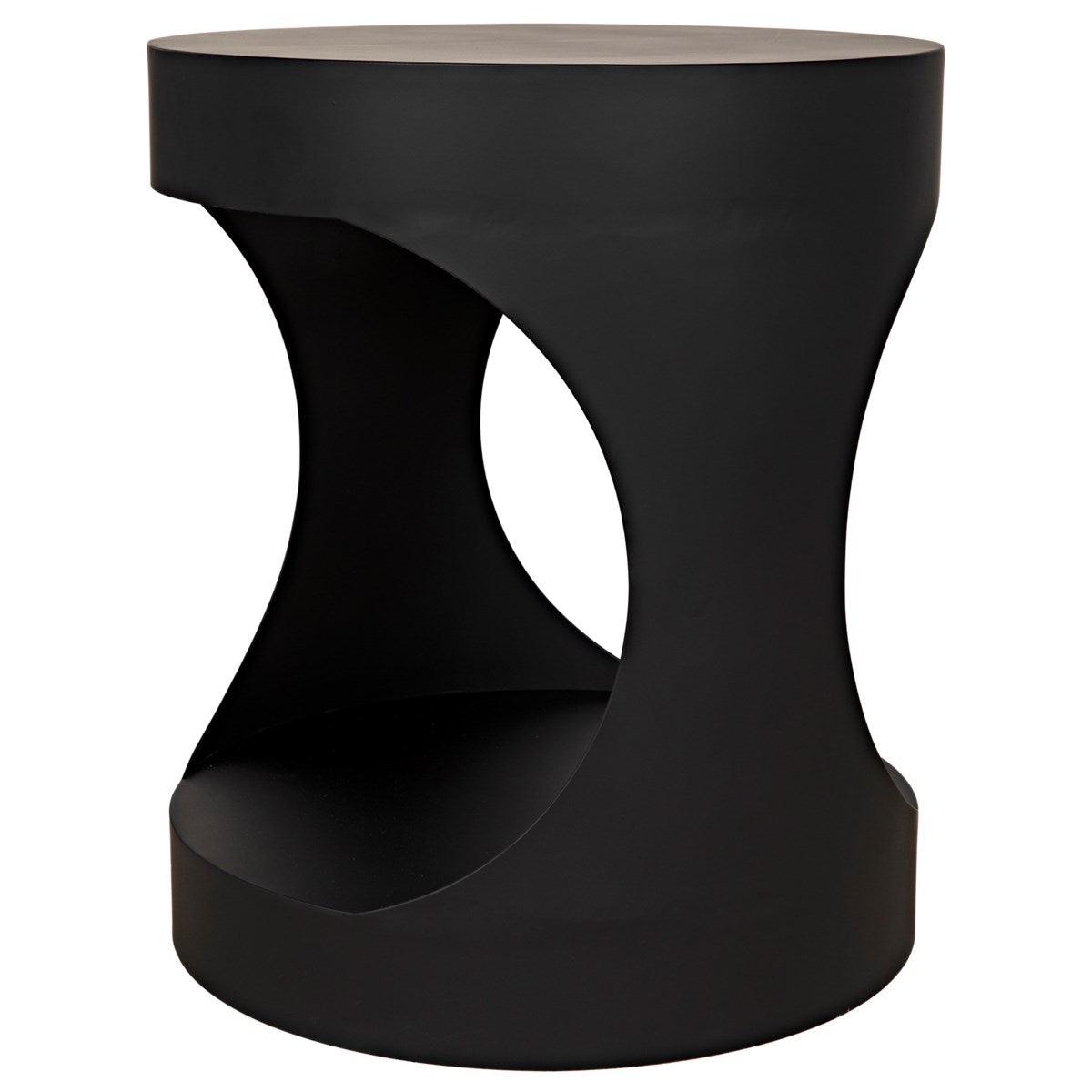 Noir Furniture | Eclipse Round Side Table